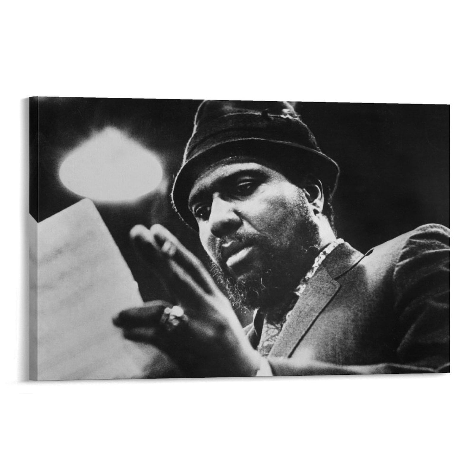 20th-century Jazz Composers Thelonious Monk Poster (8) Gifts Canvas ...