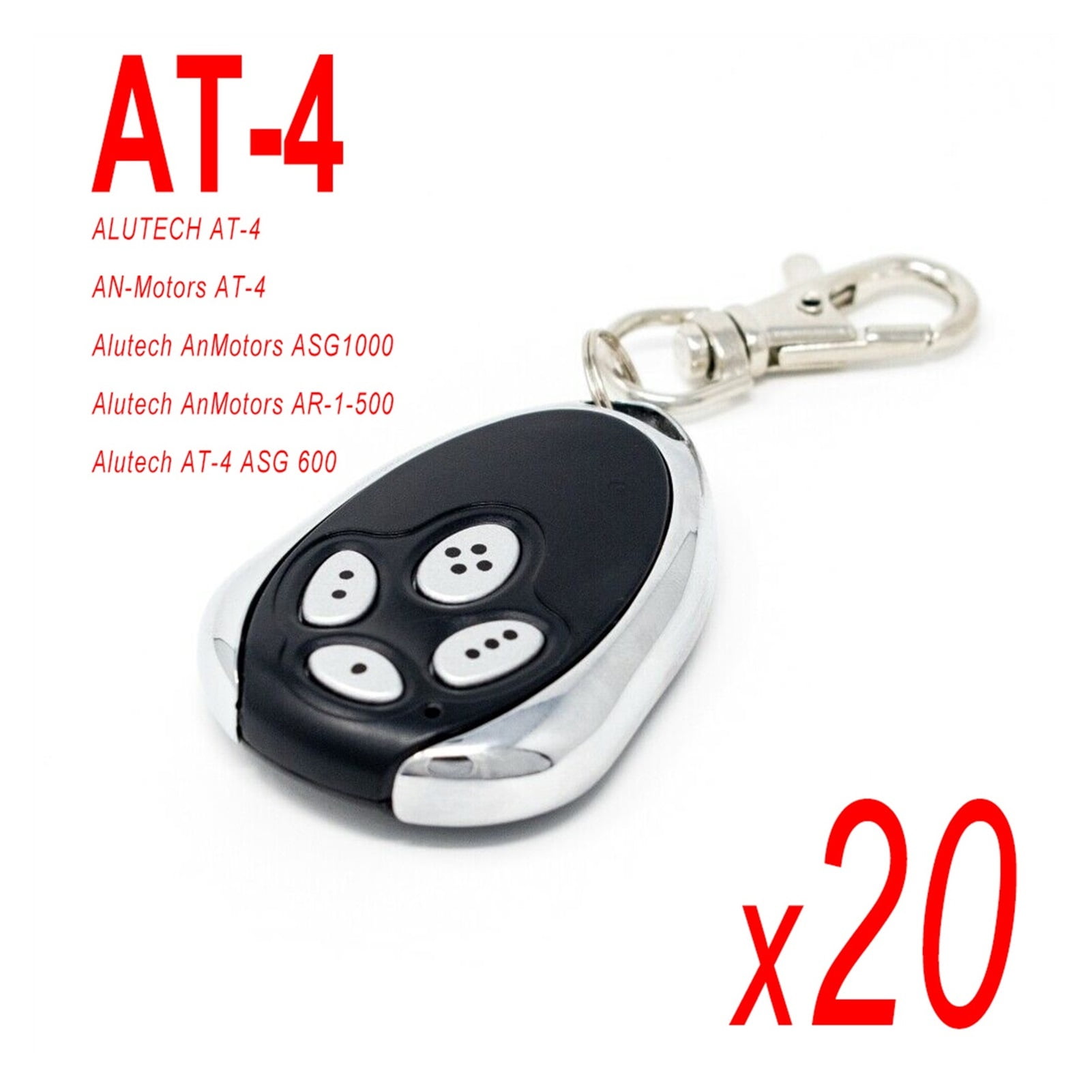 20x AT-4 AR-1-500 ASG1000 Remote Control Garage Door Opener Gate Key ...