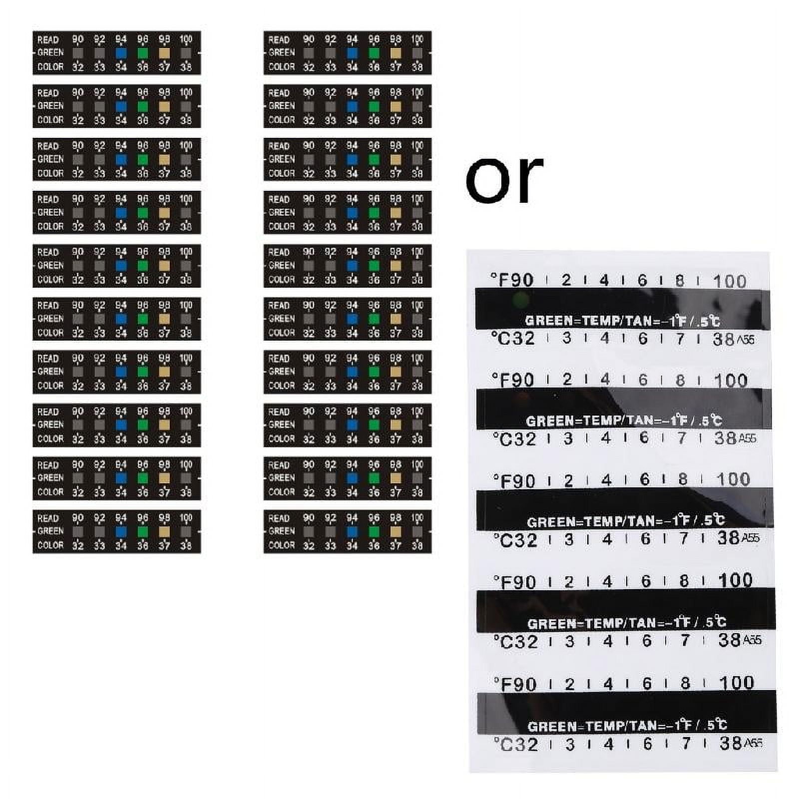 20x Aquarium Thermometer Strip for Fish Tank/Kombucha for Fish Tank ...