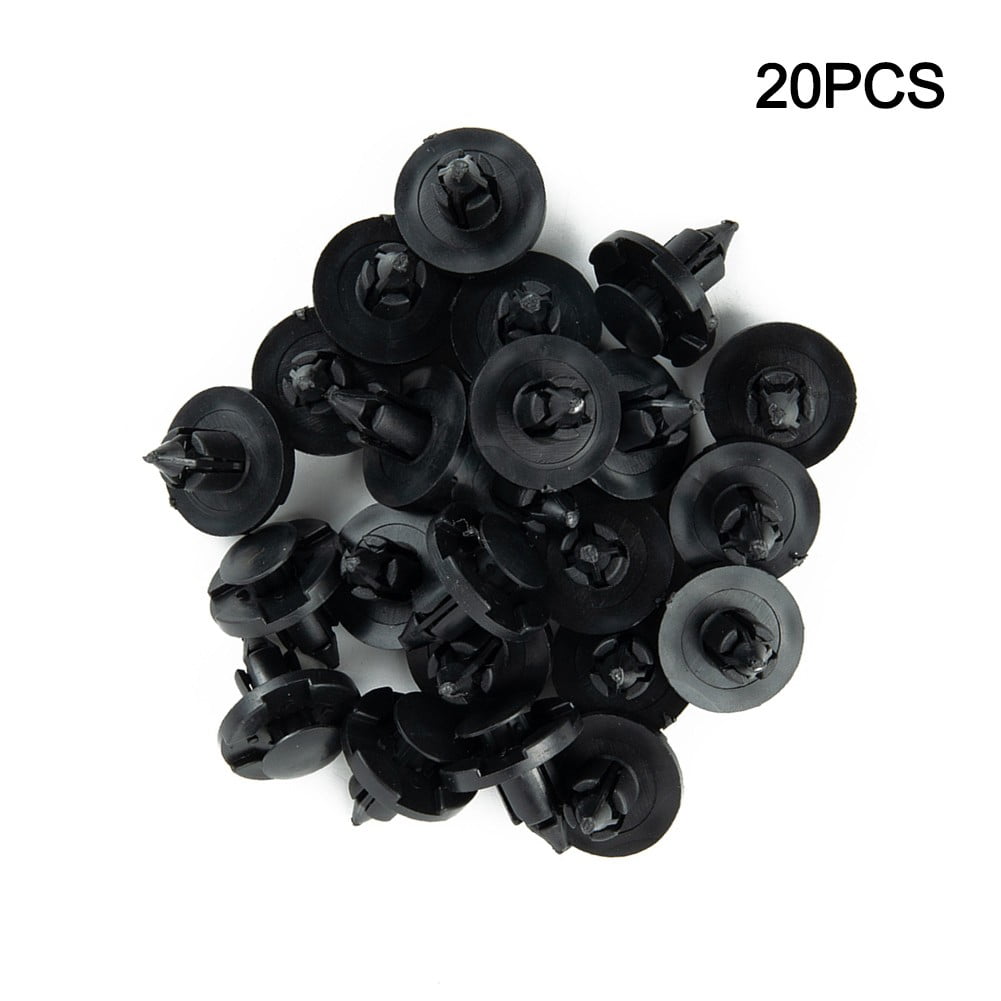 20x Car Plastic Push Pin Rivet Trim Clips Panel Fasteners Fixing Push ...