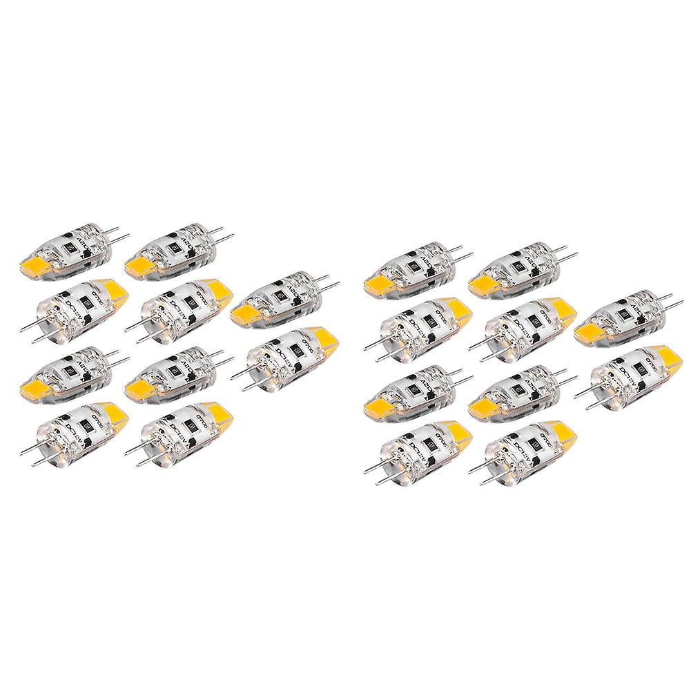 20x G4 Led Bulb 12v Dc Dimmable Cob Led G4 Bulb 1.5w 360 Beam Angle To ...