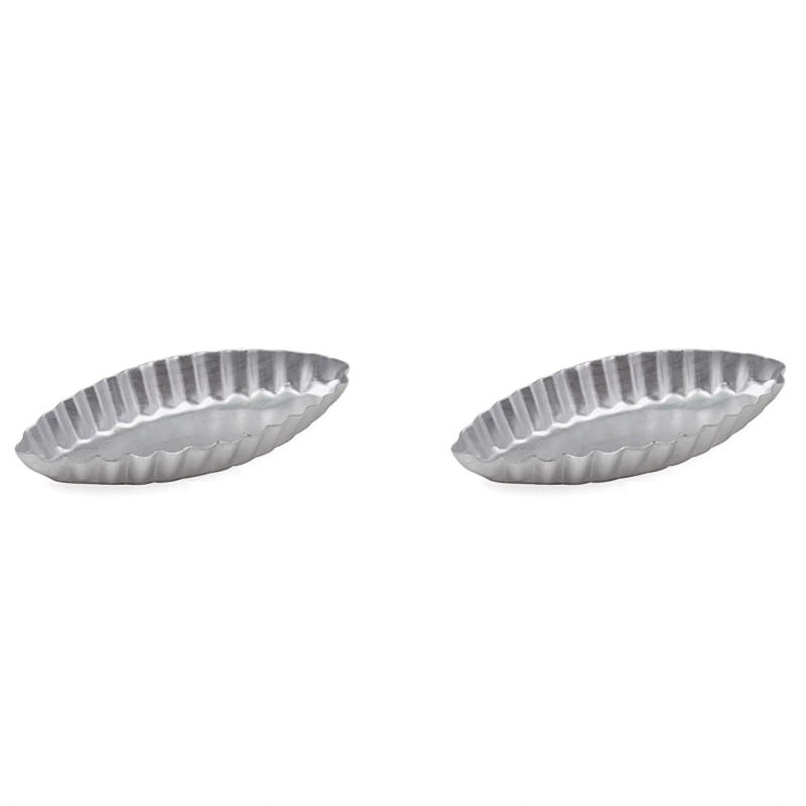20x Long Fluted Edge Little Boat Shape Egg Tart Moulds Cupcake Liners ...