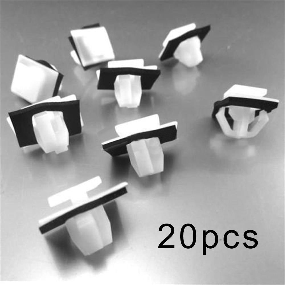 20x Nylon Moulding Clips Rocker Panel Retainer W/ Sealer for Hyundai ...