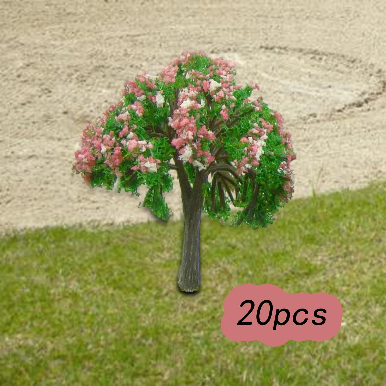 20x Simulation 1:100 Artificial Tree Miniature Artificial Trees Model ...