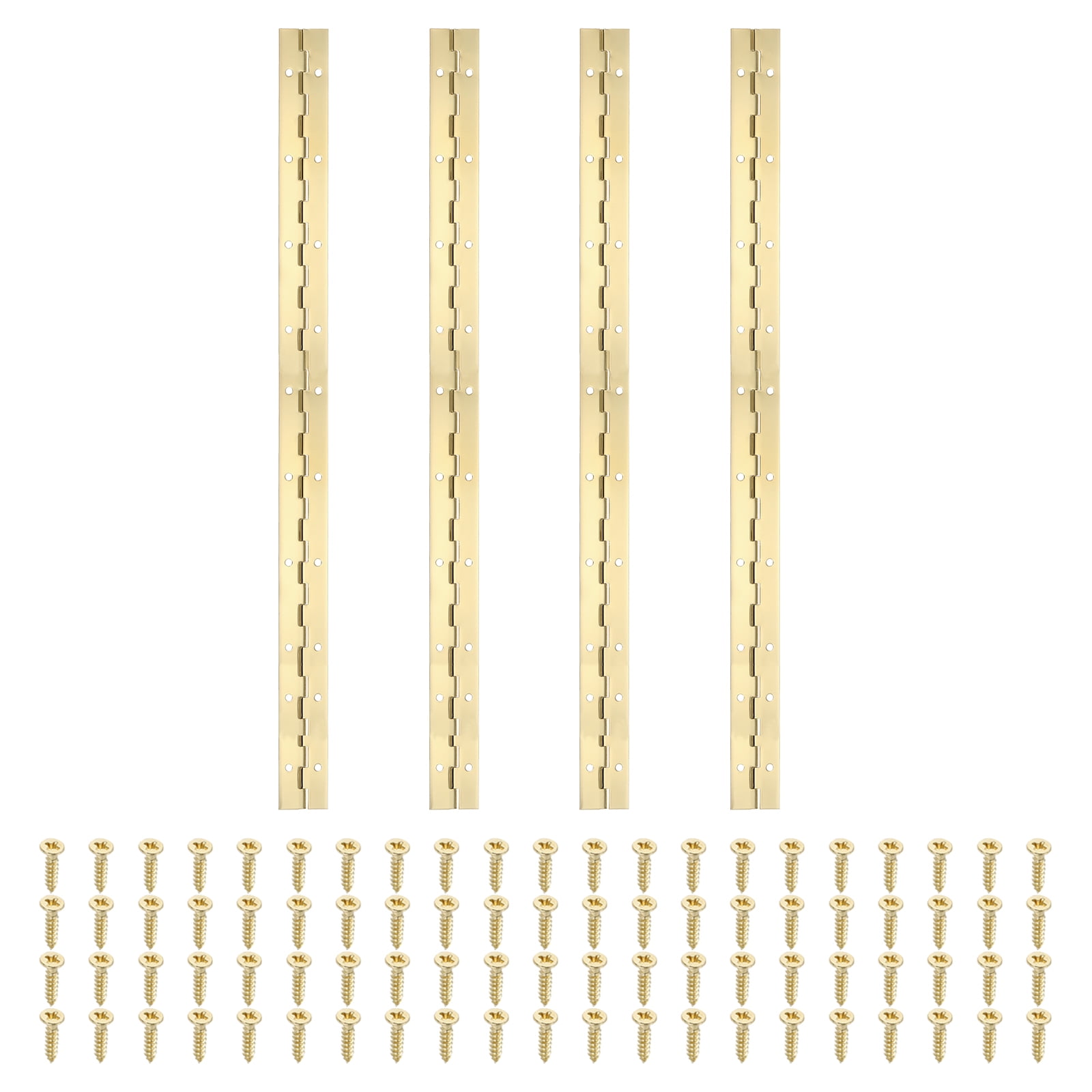 20x1.2 Inch Piano Hinge,4 Pcs Continuous Hinge with Holes for Piano ...