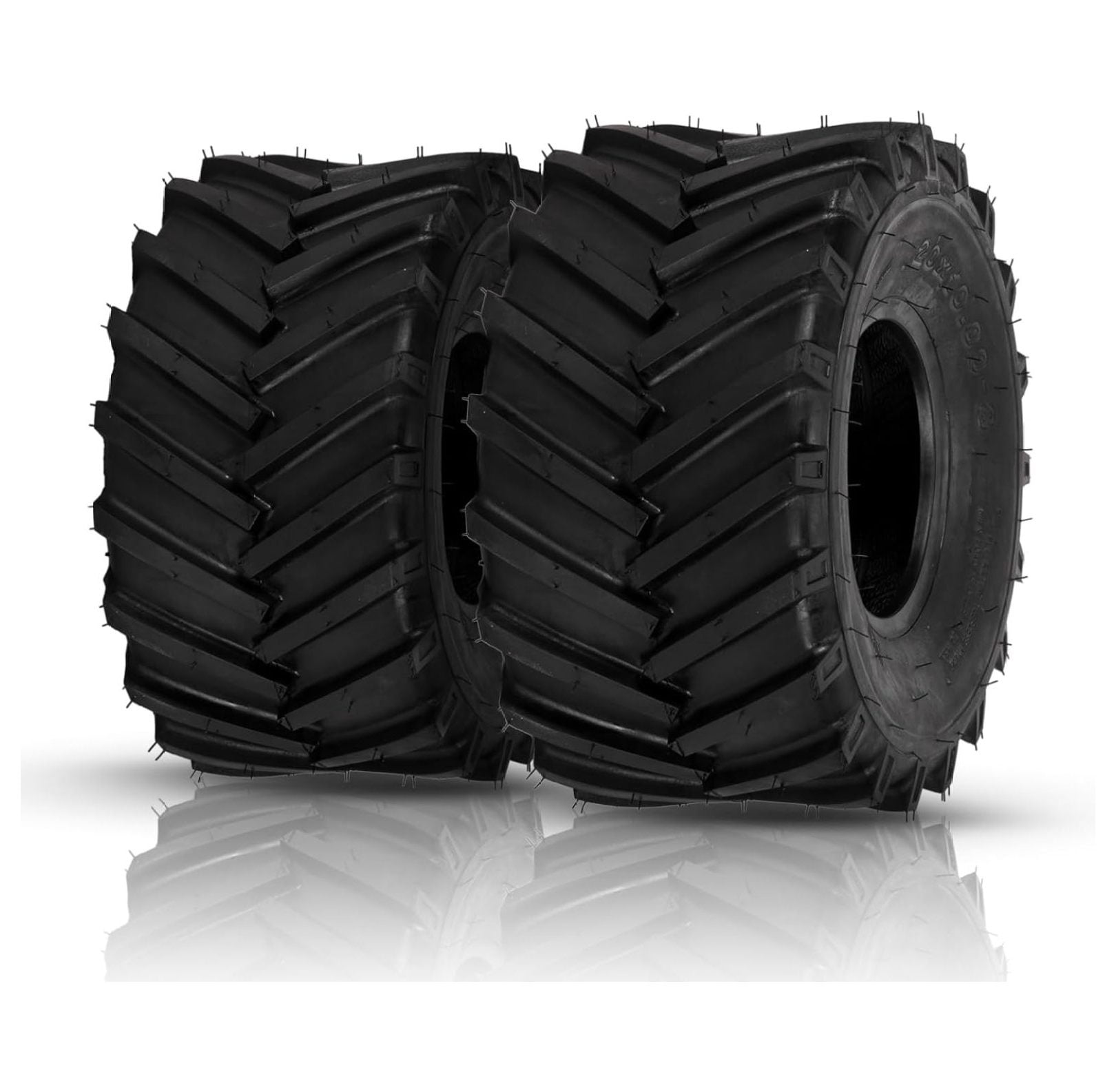 20x10.00-8 Lawn Mower Garden Tires 20x10x8 Tractor Golf Cart Turf ...