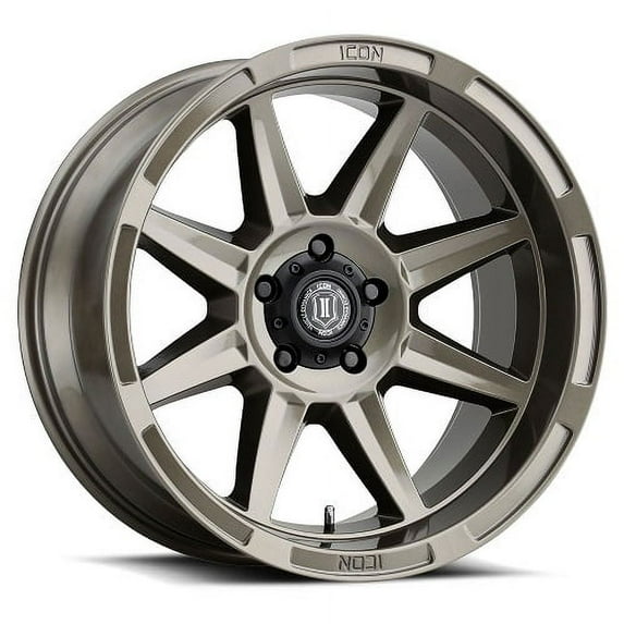 20x10 Icon Alloys Bandit Gloss Bronze Wheel 5x5 (-24mm) Fits select ...