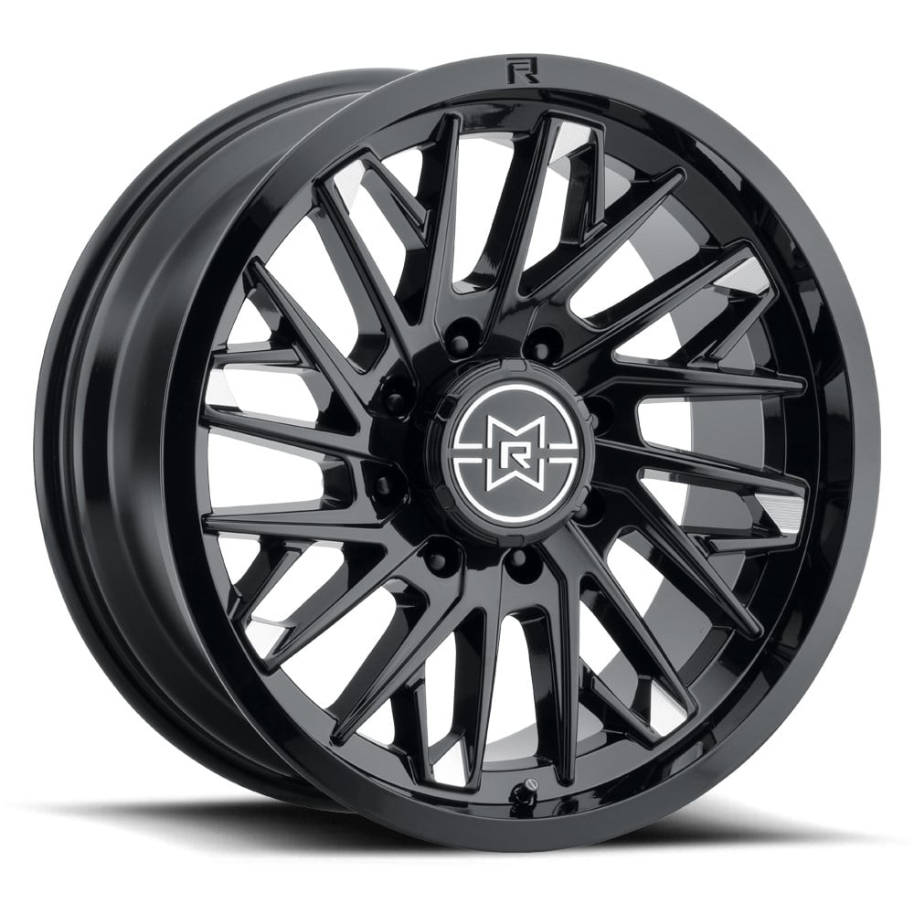20x10 Method MR801 Raised Gloss Black Milled Wheel 8x170 (-18mm ...