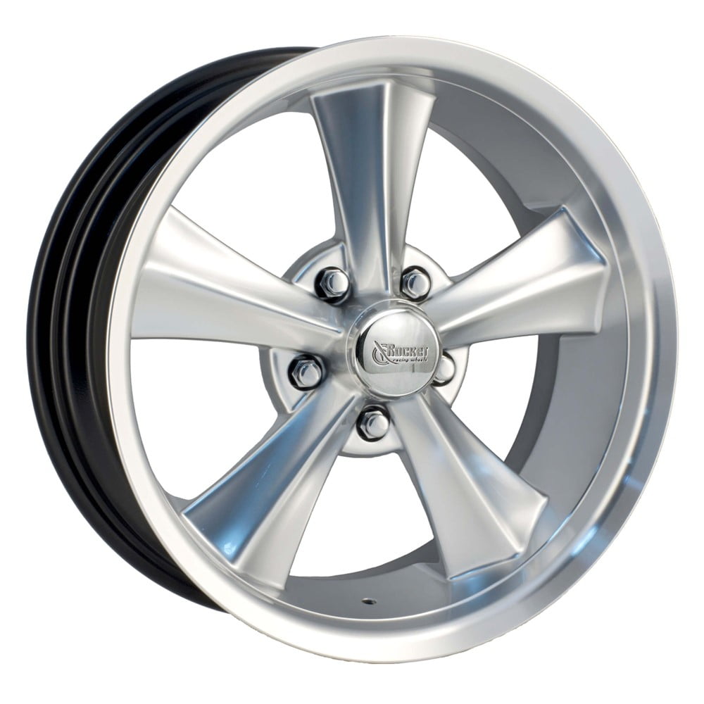 20x10 Rocket Racing R15 Rocket Booster Hyper Silver Wheel 5x4.5 (12.7mm ...
