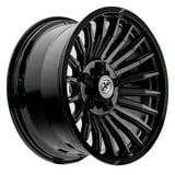20x10 XF Off-Road XF-231 Gloss Black Mach Titanium DDT Wheel 8x6.5 ...