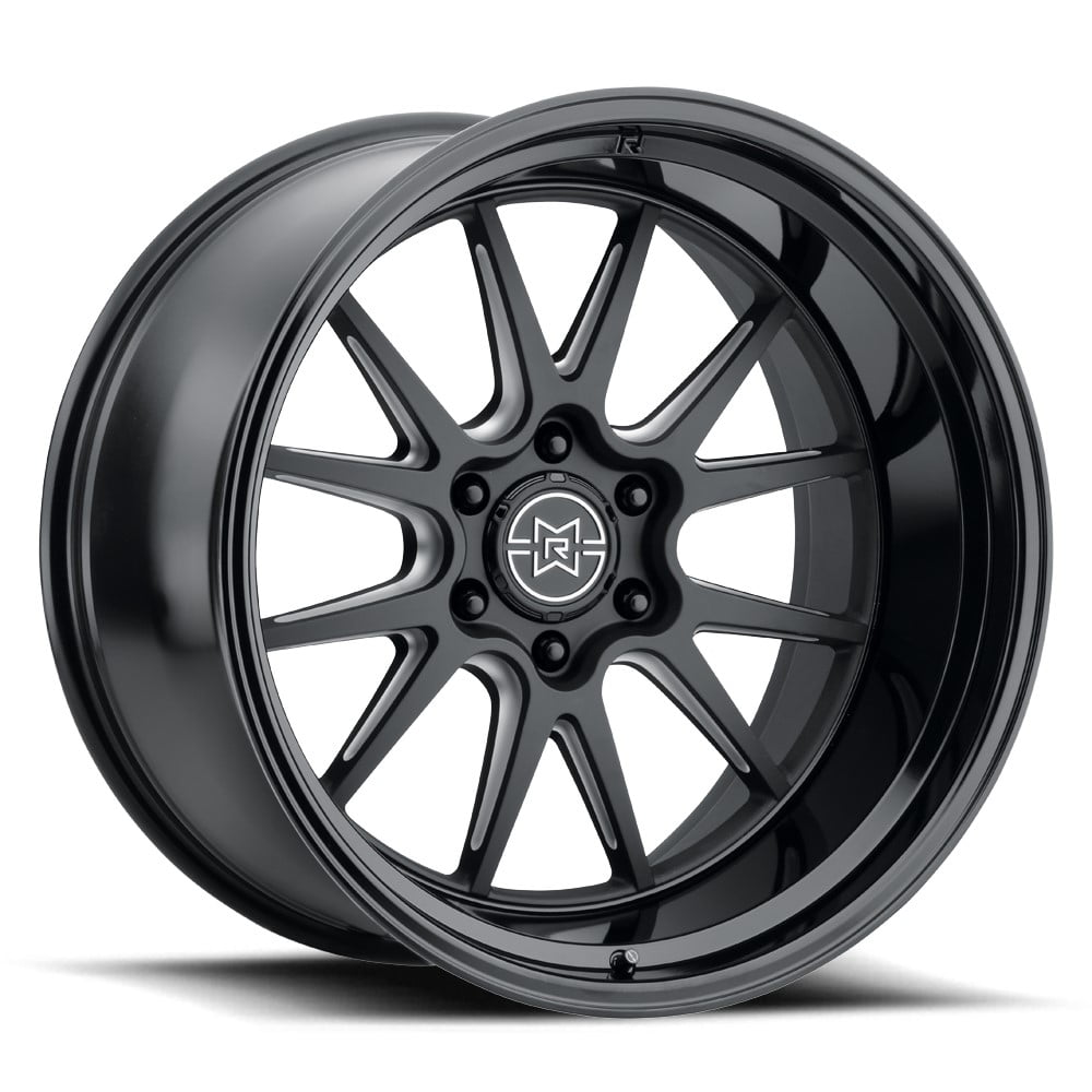 20x12 Method MR802 Raised Double Black Milled Wheel 6x135 (-40mm ...