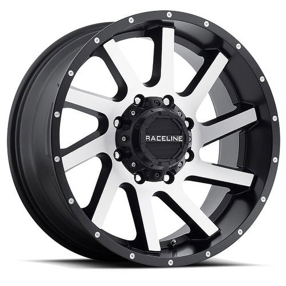 20x12 Raceline 932M Twist Black/Machined Wheel 6x5.5/6x135 (-44mm ...