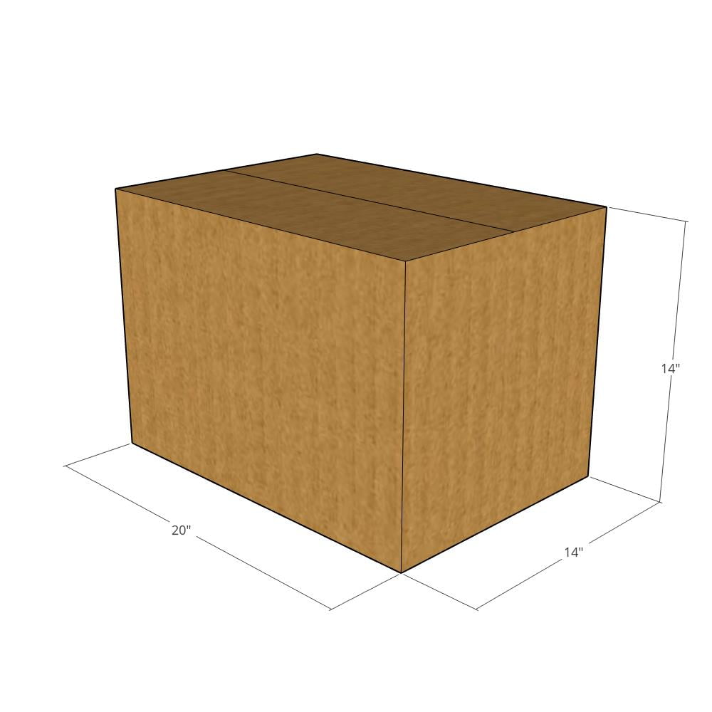 20x14x14 Corrugated Boxes -New for Moving or Shipping Needs - Walmart.com