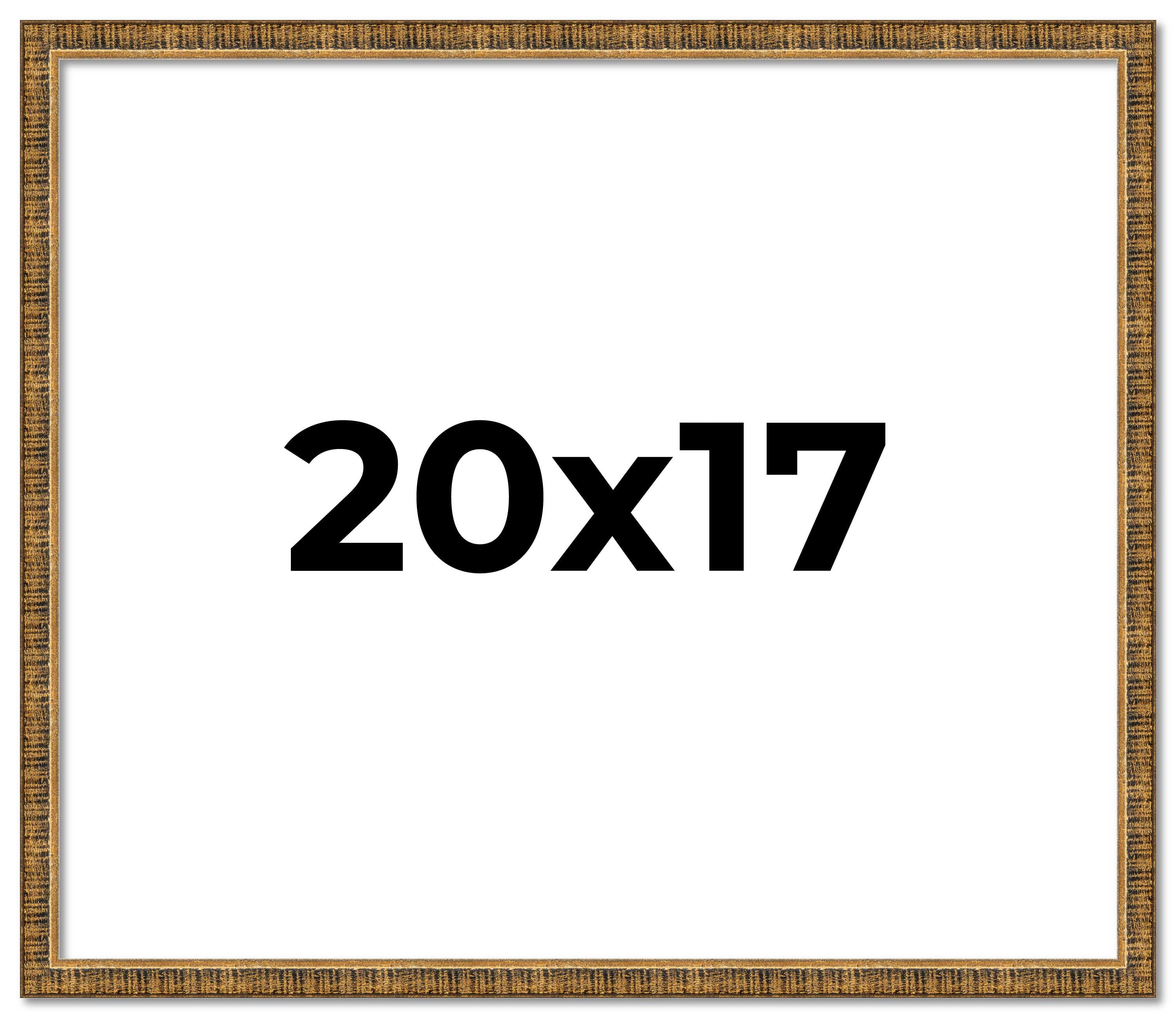 20x17 Frame Gold Picture Frame - Complete Modern Photo Frame Includes ...