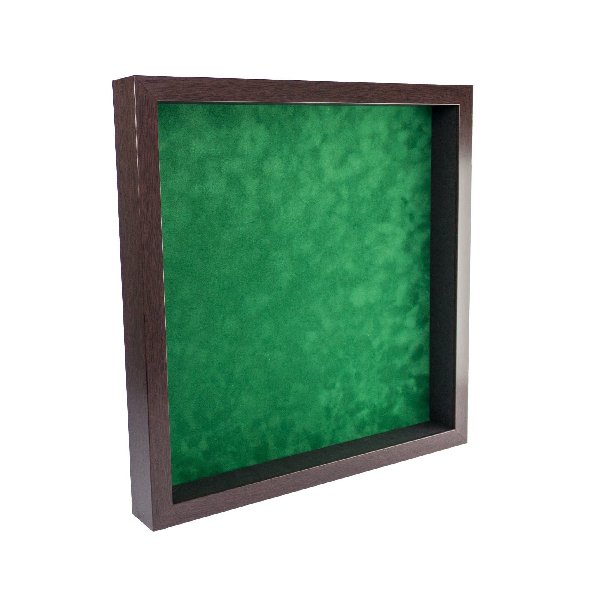 20x20 Shadow Box Frame In Brown With A 1 3/4" Usable Depth Includes ...