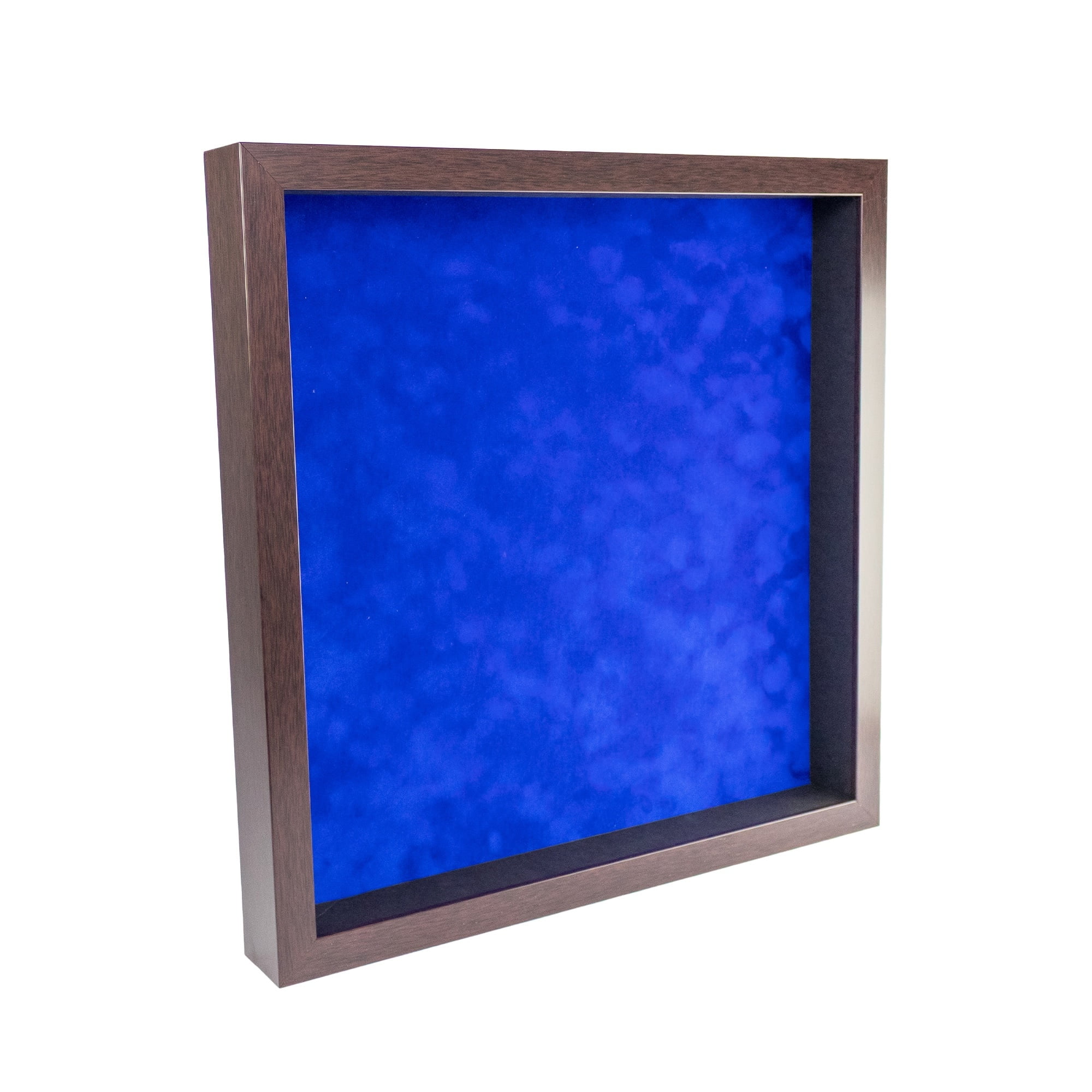 20x20 Shadow Box Frame In Brown With A 1 3/4" Usable Depth Includes ...