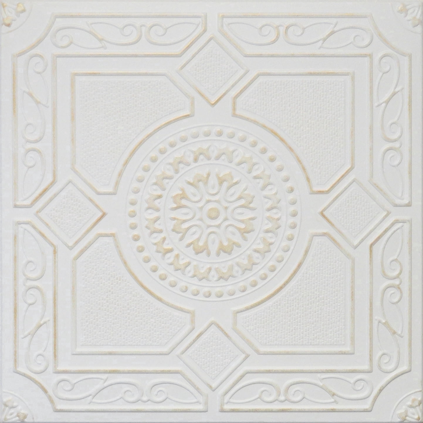 20x20 Styrofoam Ceiling Tiles Glue-Up Decorative Panels for Easy DIY ...