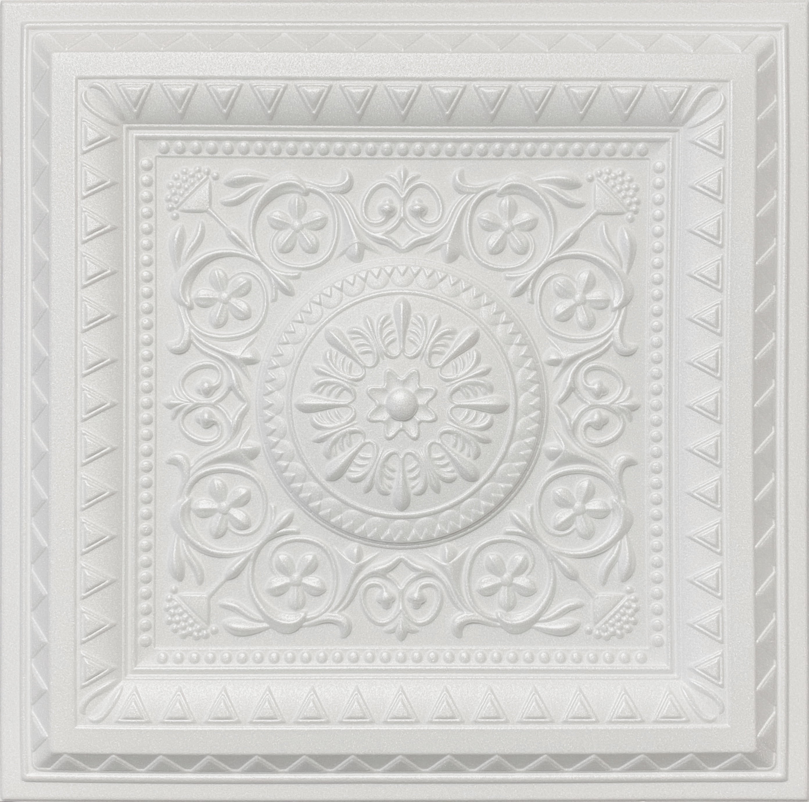 20x20 Styrofoam Ceiling Tiles Glue-Up Decorative Panels for Easy DIY ...