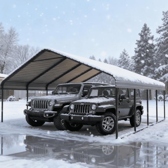 Coverpro 10 Ft X 17 Ft Portable Garage Replacement Cover