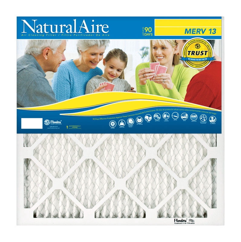 AAF Flanders NaturalAire Healthy Ultra MERV 13 Air Furnace Filters ...