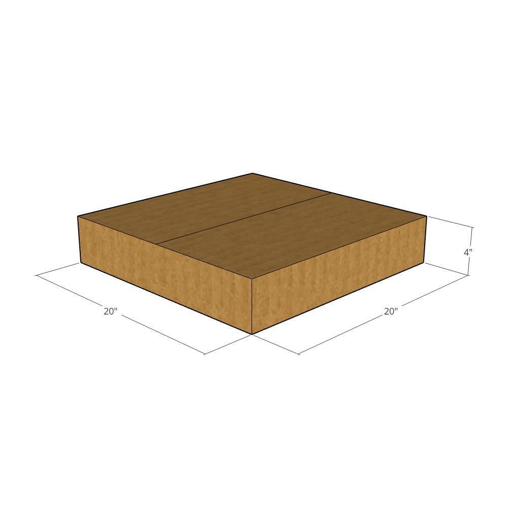 20x20x4 - 32 ECT Corrugated Boxes -New for Moving or Shipping Needs ...