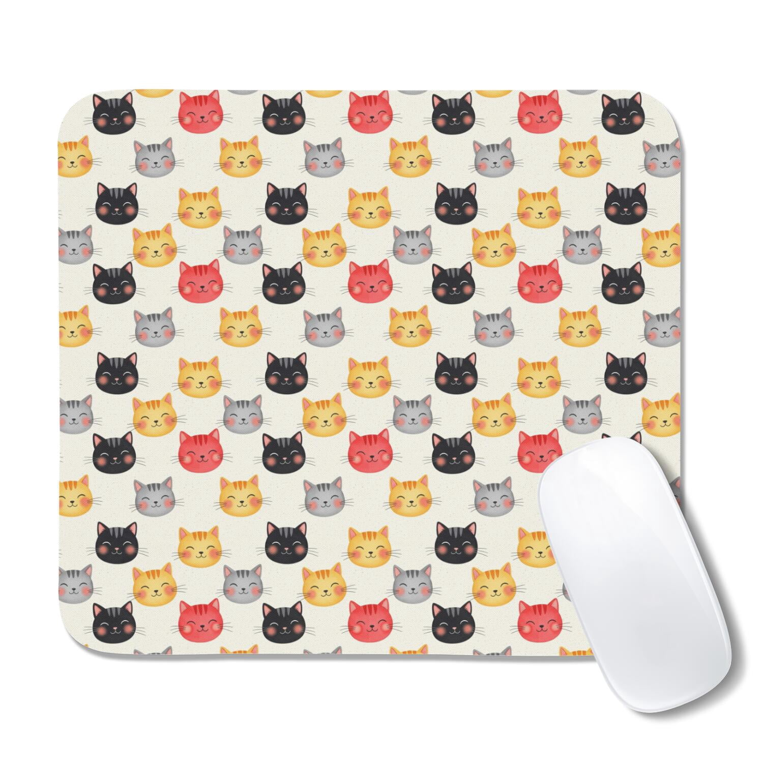 20x22.5cm Mouse Pad, Non-Slip Waterproof Rubber Base, Smooth Precise ...