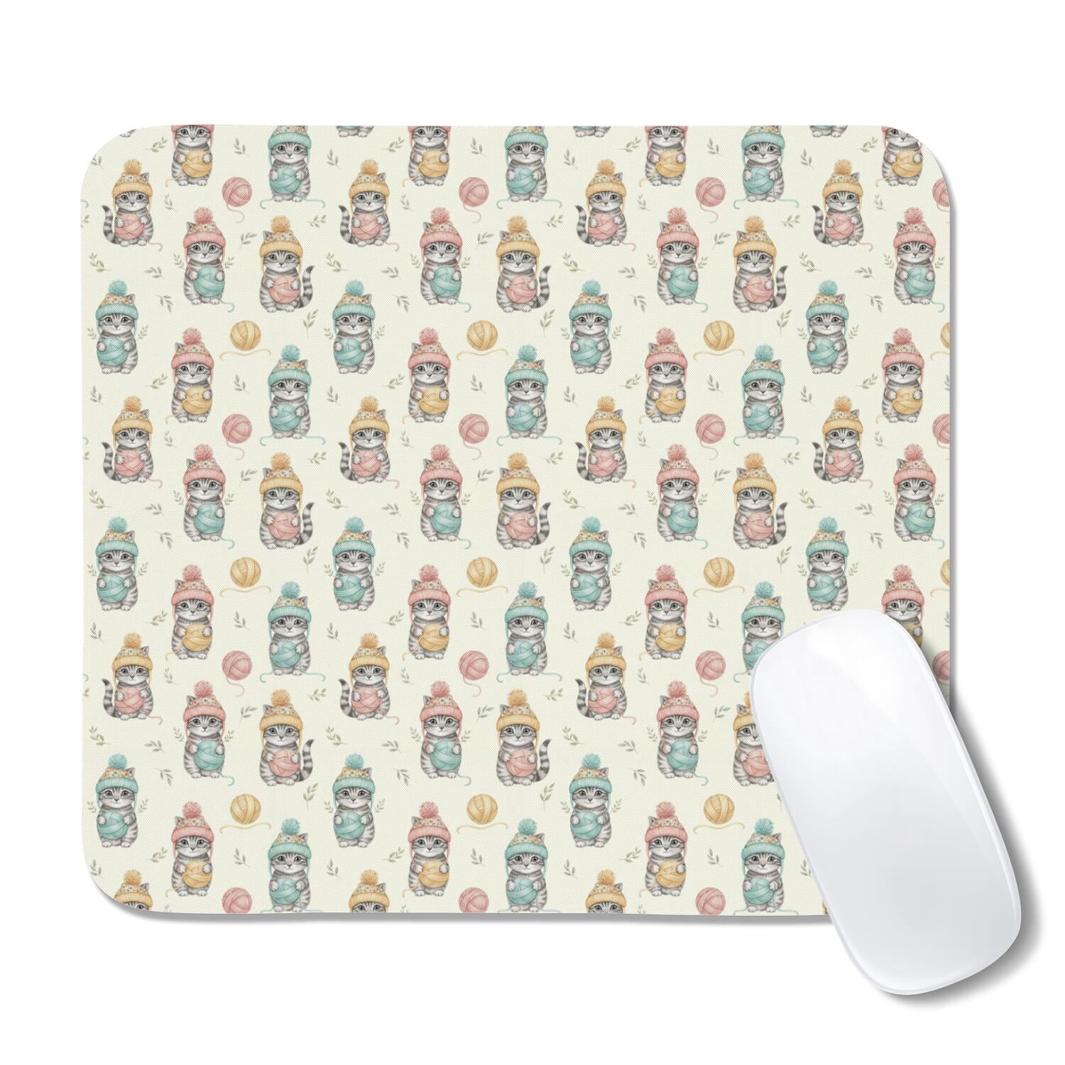 20x22.5cm Mouse Pad, Non-Slip Waterproof Rubber Base, Smooth Precise ...