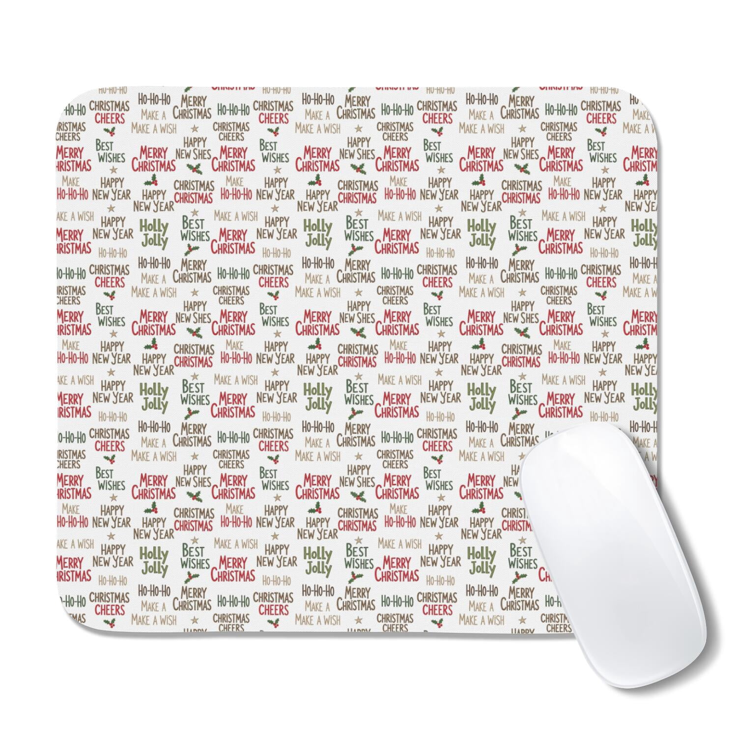 20x22.5cm Mouse Pad, Non-Slip Waterproof Rubber Base, Smooth Precise ...