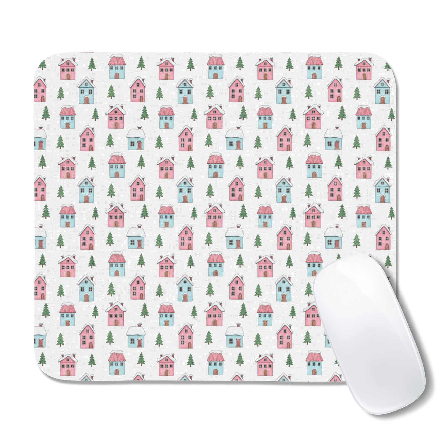 20x22.5cm Mouse Pad, Non-Slip Waterproof Rubber Base, Smooth Precise ...