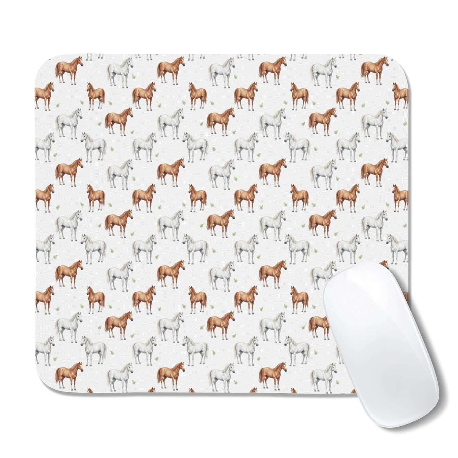 20x22.5cm Mouse Pad, Non-Slip Waterproof Rubber Base, Smooth Precise ...