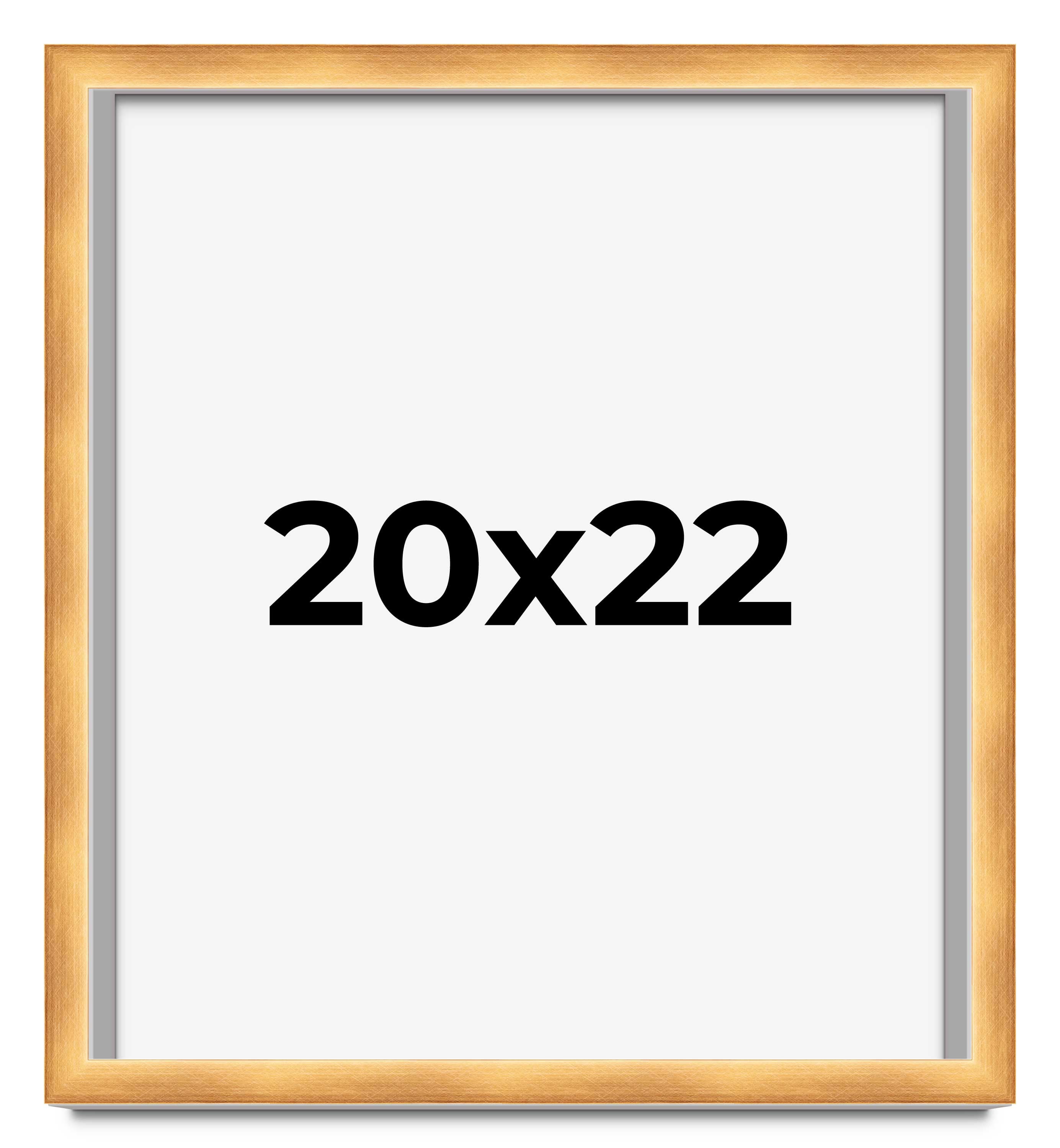 20x22 Shadow Box Bronze Cross-Brushed Display Frame | 1.625 Inches Deep ...