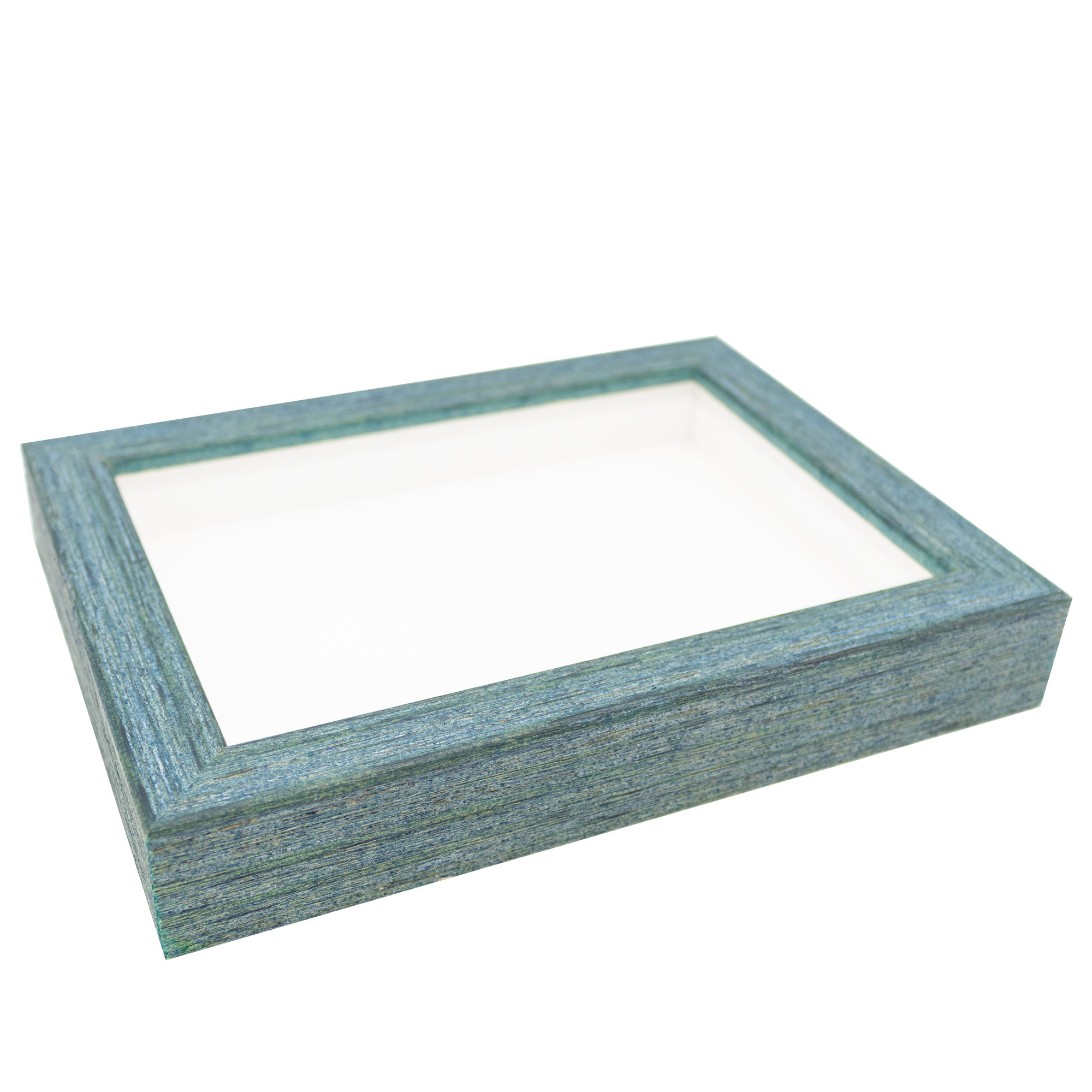 Blue Silver Wood Shadow Box - Walmart.com