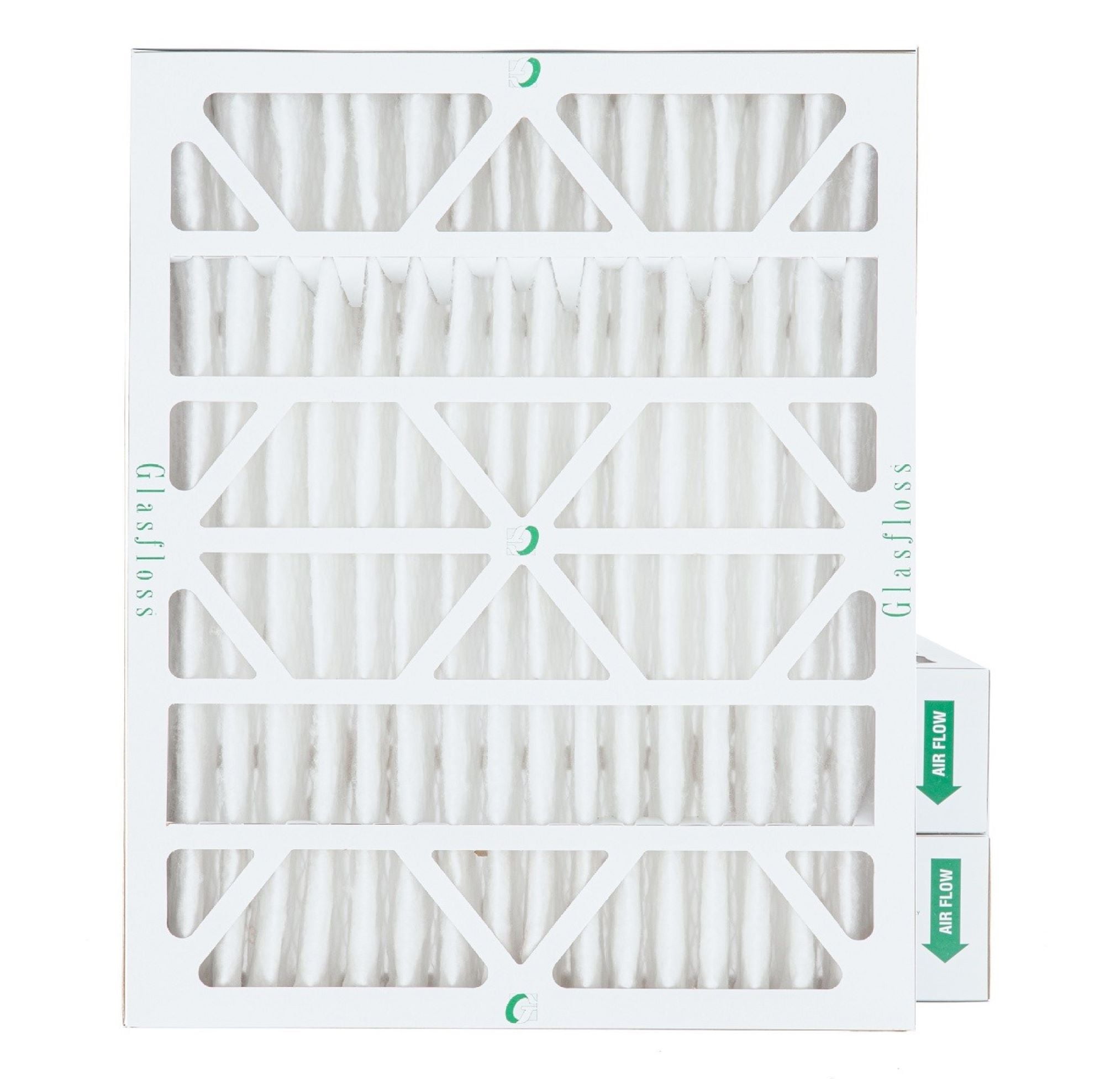 20x25x4 MERV 10 Pleated AC Furnace Air Filters by Glasfloss Industries ...