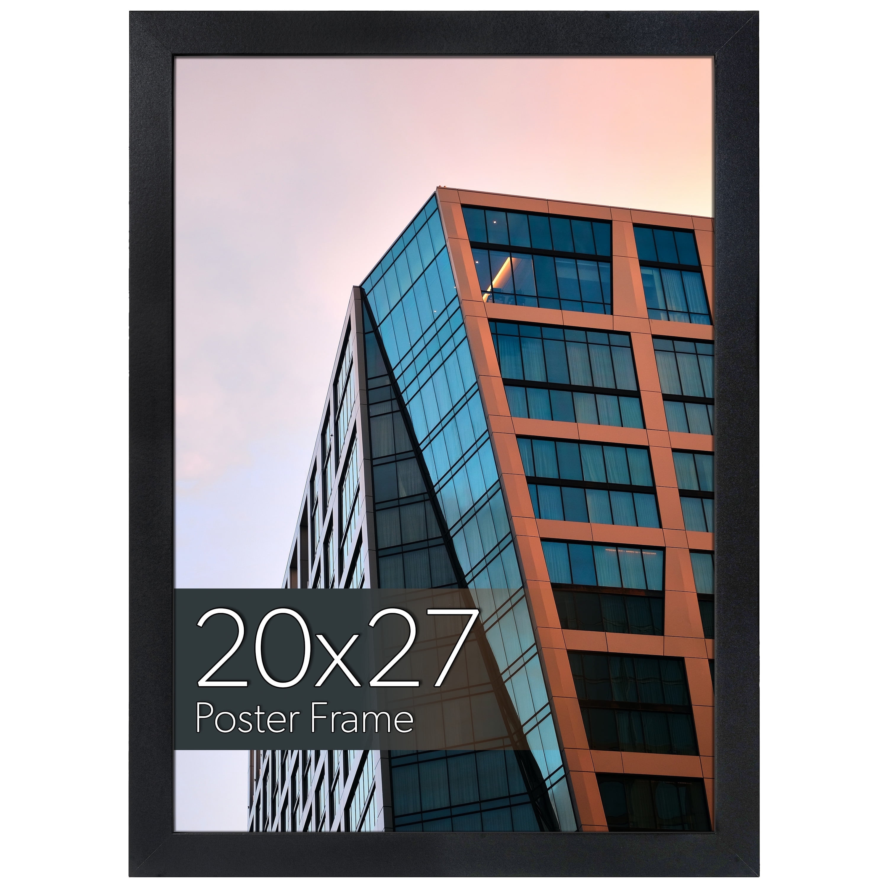 Craig Frames 20x27 Black Picture Frame, Wall Hanging, Acrylic Facing ...