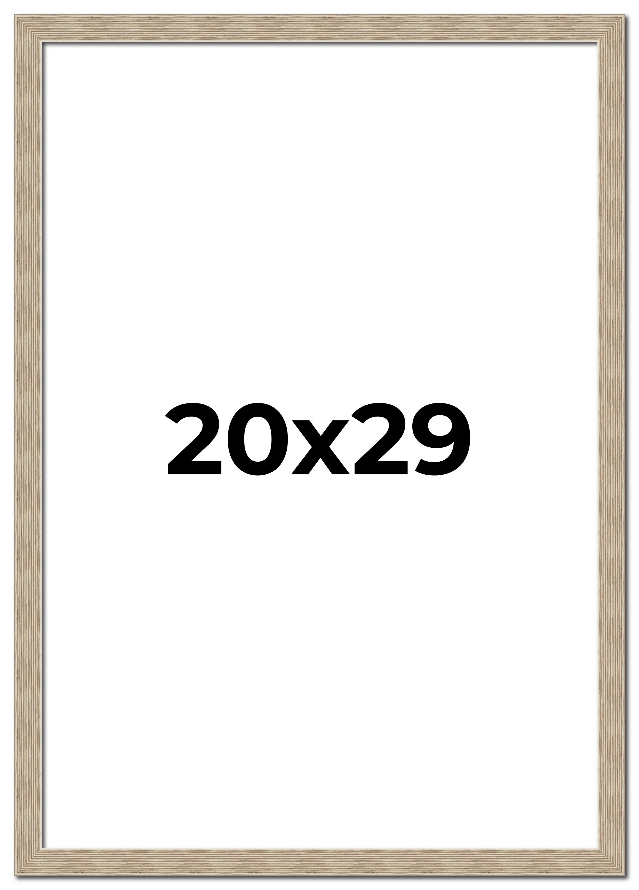 20x29 Frame Grey Solid Wood Picture Frame Width 1 Inches | Interior ...