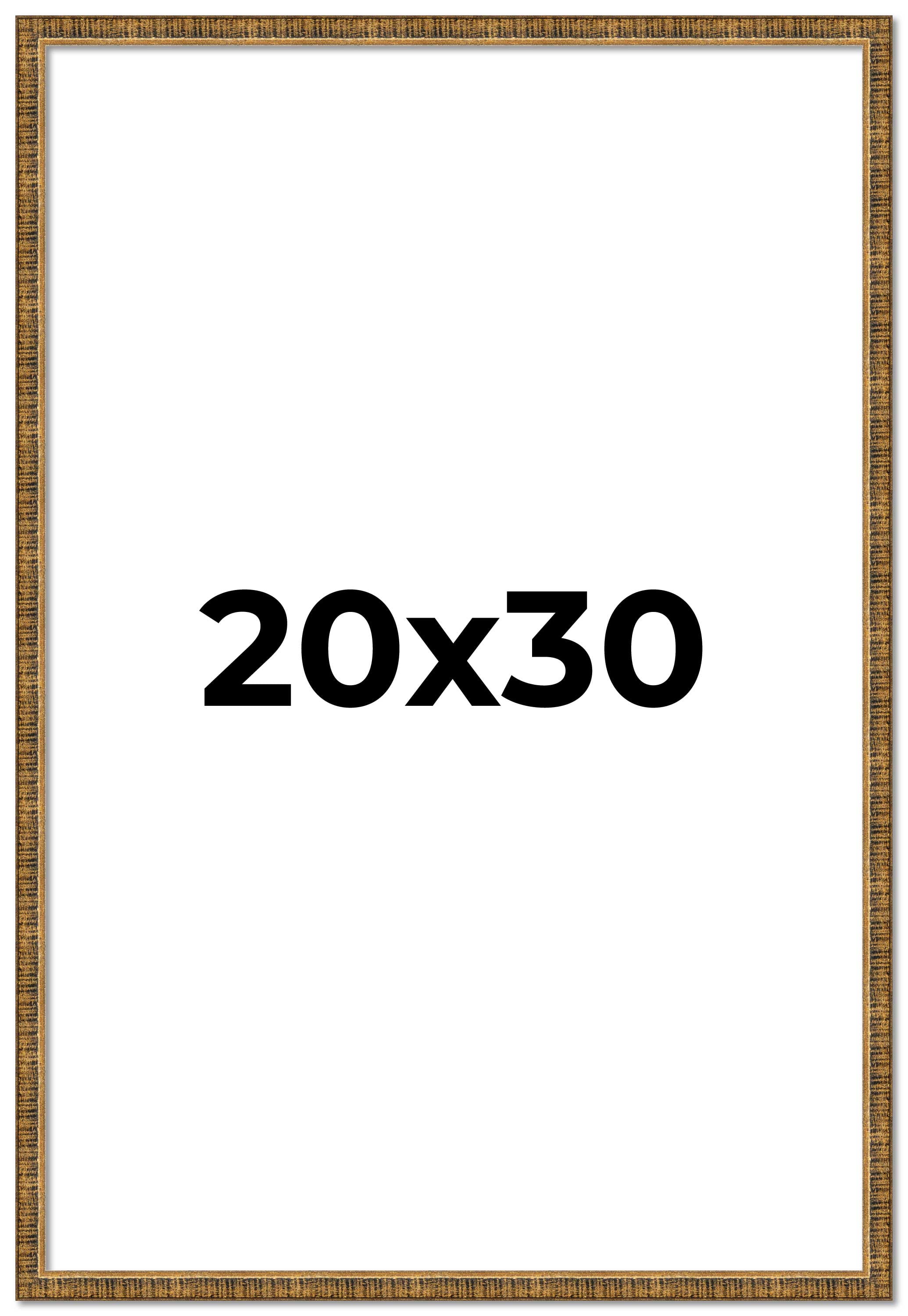 20x30 Frame Gold Picture Frame - Complete Modern 20x30 Poster Frame ...