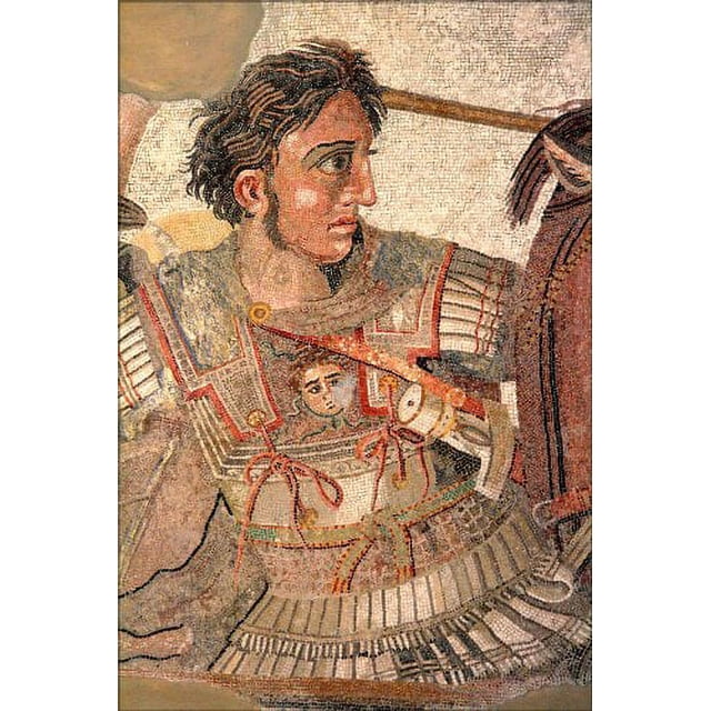 20x30 Poster; Alexander The Great Mosaic Portrait - Walmart Business ...