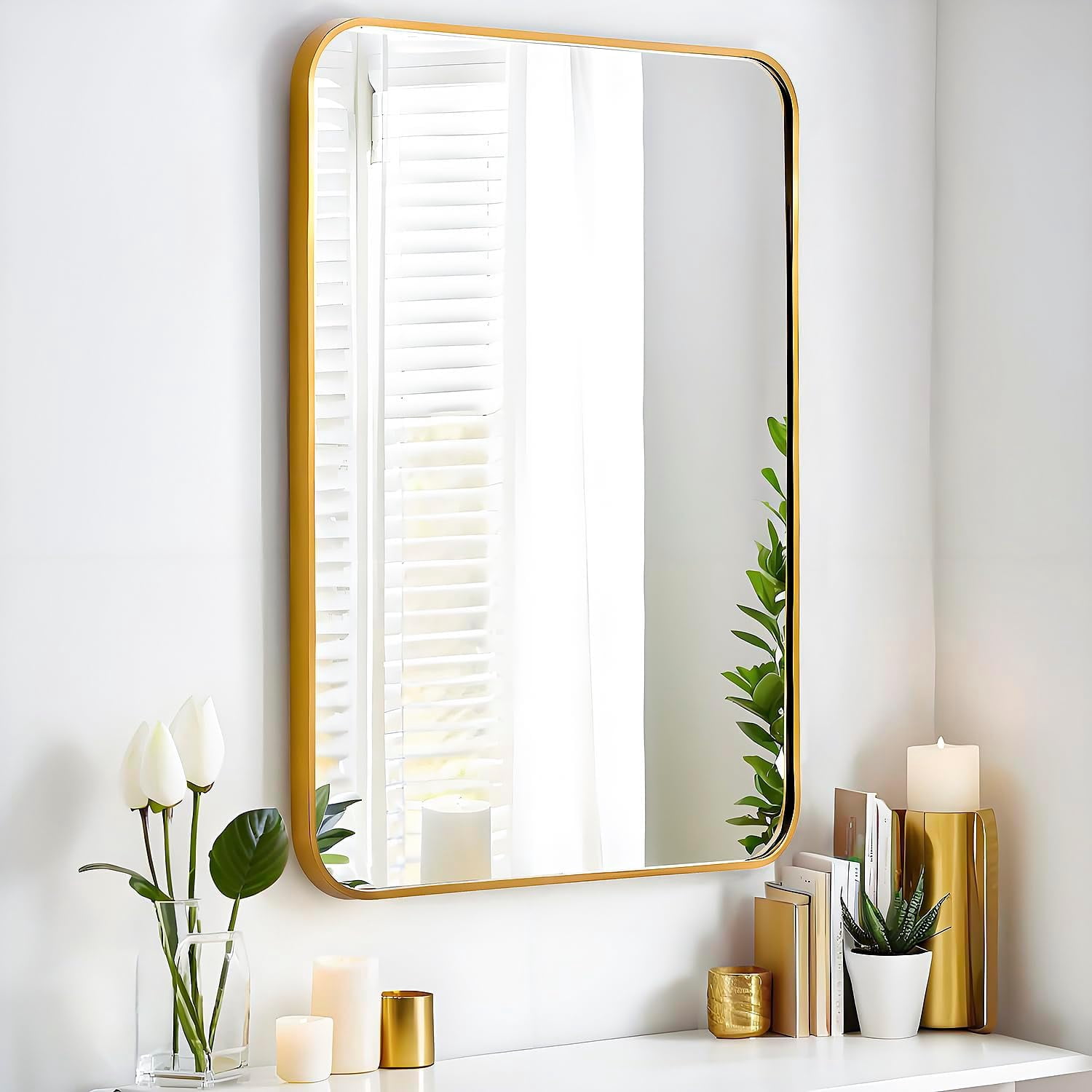 20x30 Rectangle Mirror Full Length Wall Mounted Hanging or Against Wall ...