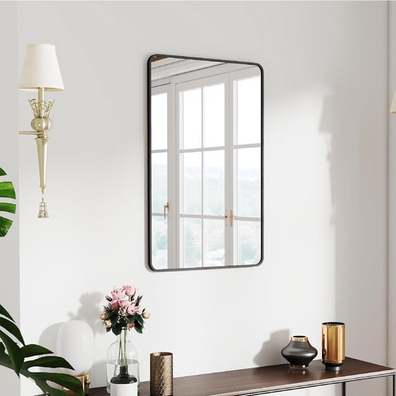 20x30 Rectangle Mirror Full Length Wall Mounted or Against Wall Frame ...