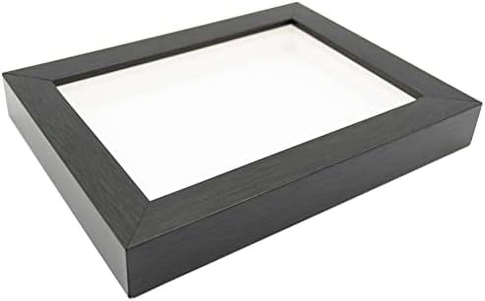 20x30 wood box display frame with white acid-free backing uv & hanging ...