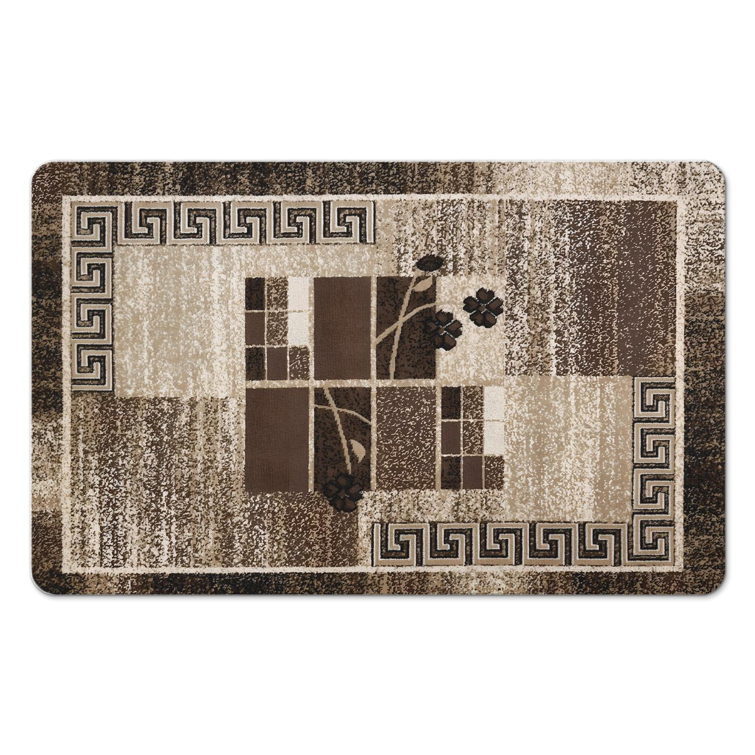 20x32 inch Bathroom Rug by Rockwood Collection: Modern Geometric ...