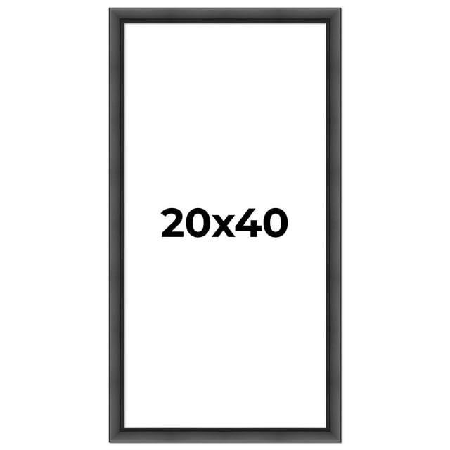 Walmart 20x40 Solid Wood Frame - UV Resistant Acrylic & Foam Board ...
