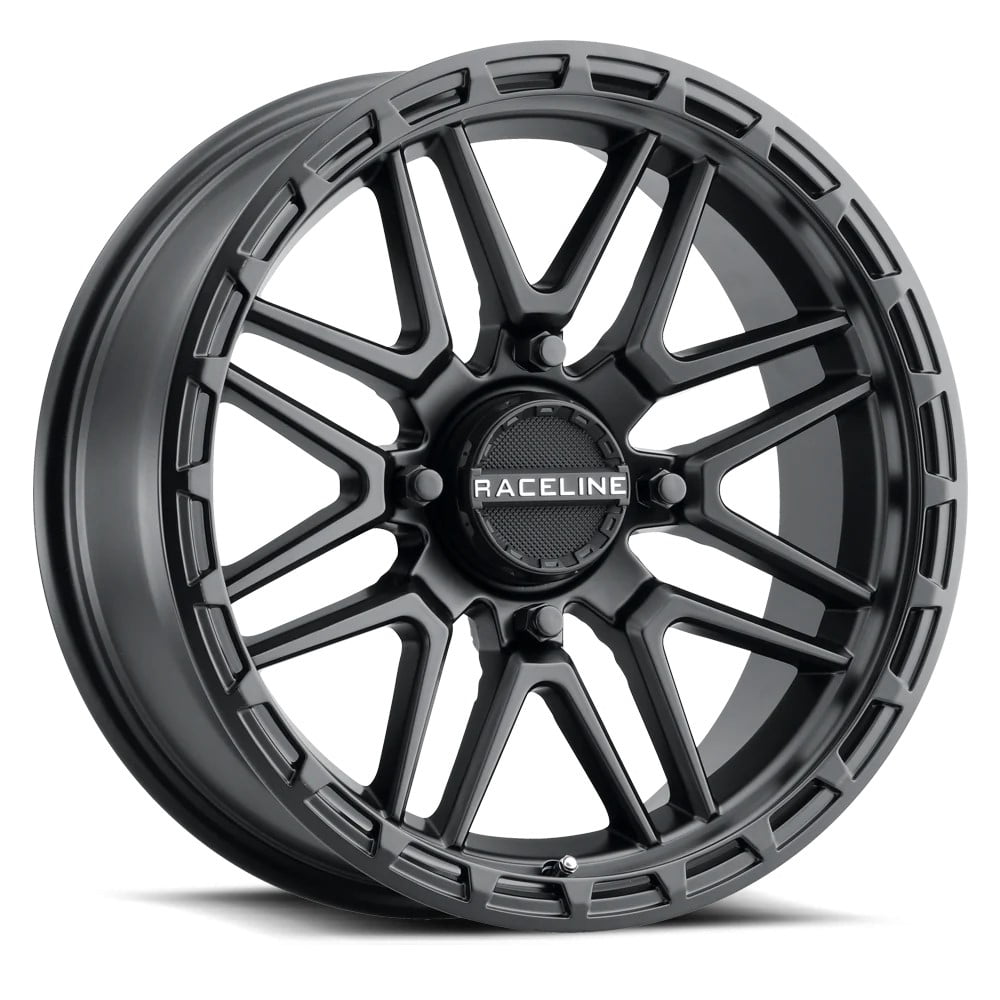 20x7 Raceline A11B Krank XL Satin Black UTV Wheel 4x156 (0mm) - Walmart.com