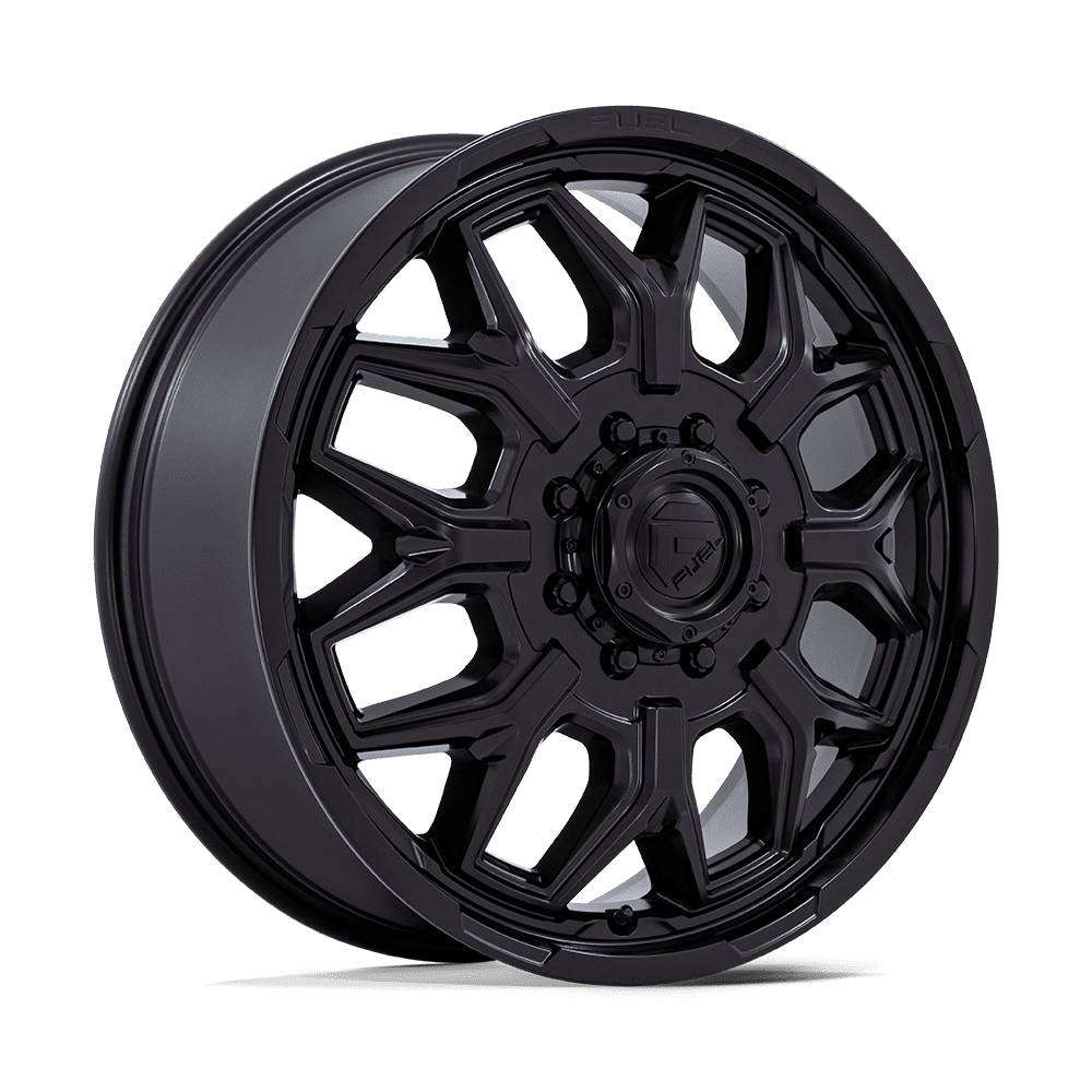 20x8.25 Fuel Off-Road D871 Flux Blackout DUALLY FRONT Wheel 8x6.5 ...