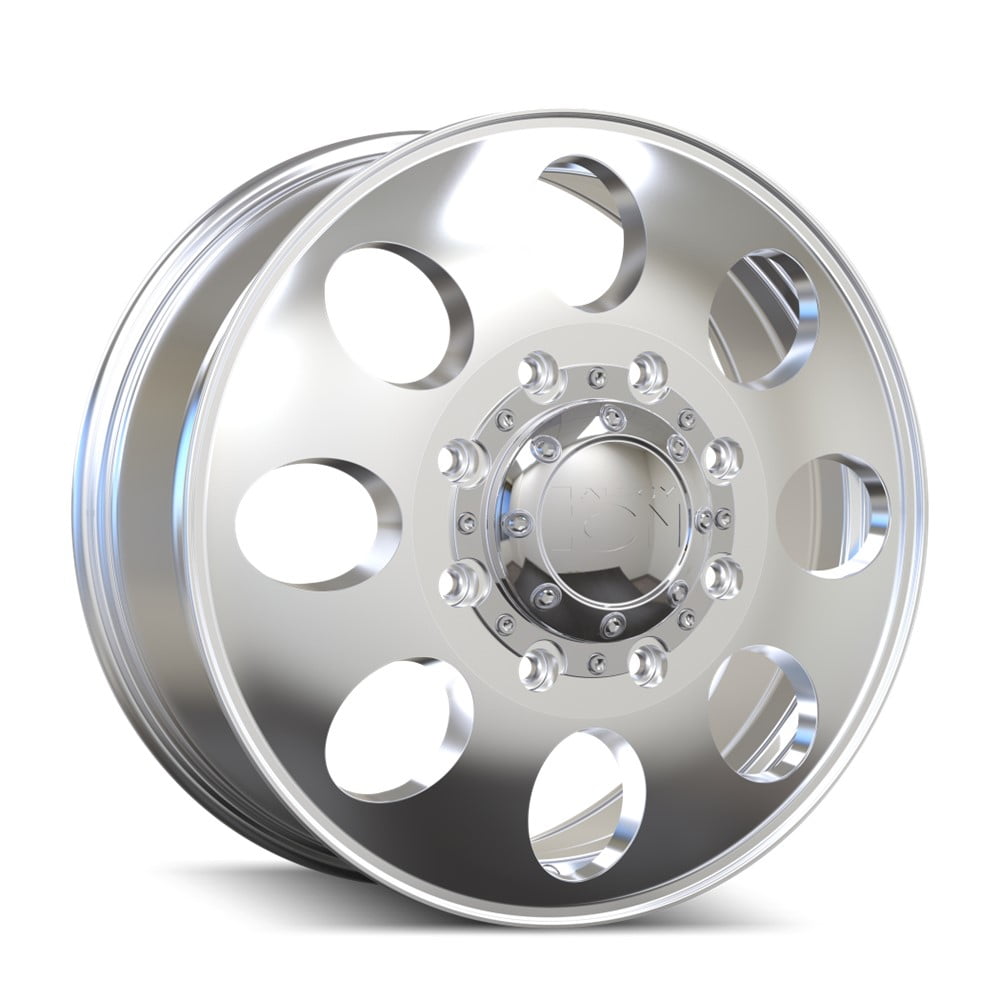 20x8.25 Ion 167 Polished DUALLY FRONT Wheel 8x6.5 (115mm) - Walmart.com