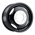20x8.25 WELD Off-Road W100 Dually Inner Gloss Black Wheel 8x200 (117mm ...