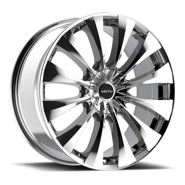 20x8.5 Motiv 436C Chrome Plated Wheel 5x115 (40mm) - Walmart.com