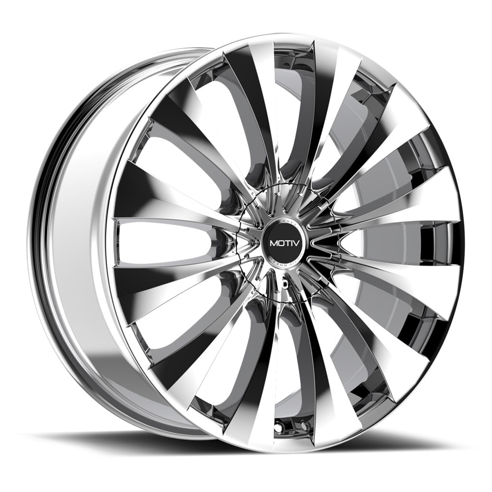 Motiv 20x8.5 436C Chrome Plated Rims, 5x4.5 (40mm), A356 Aluminum Alloy ...