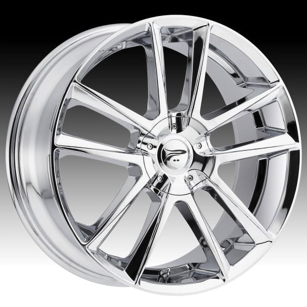 20x8.5 Motiv 436C Chrome Plated Wheel 5x4.5 (40mm) - Walmart.com