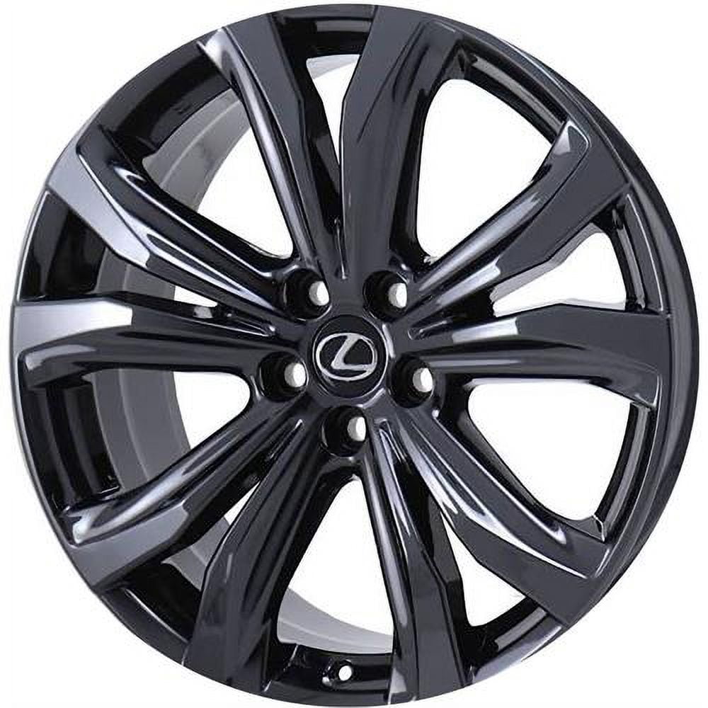 20x8 in Wheel for LEXUS RX350 2021-2022 BLACK New OER Aluminum Rim ...